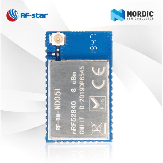Multi-Protocol Nordic SoC NRF52840 Module IPEX Connector RF-BM-ND05I | RF-star