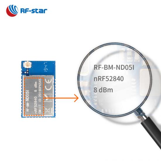 Multi-Protocol Nordic SoC NRF52840 Module IPEX Connector RF-BM-ND05I | RF-star