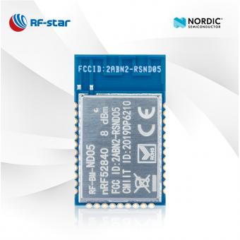 Multi-Protocol Nordic SoC NRF52840 BLE5.0 Module RF-BM-ND05 | RF-star