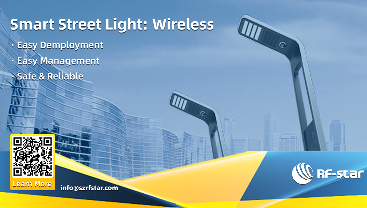 Wireless Smart Street Light | RFSTARIOT.com