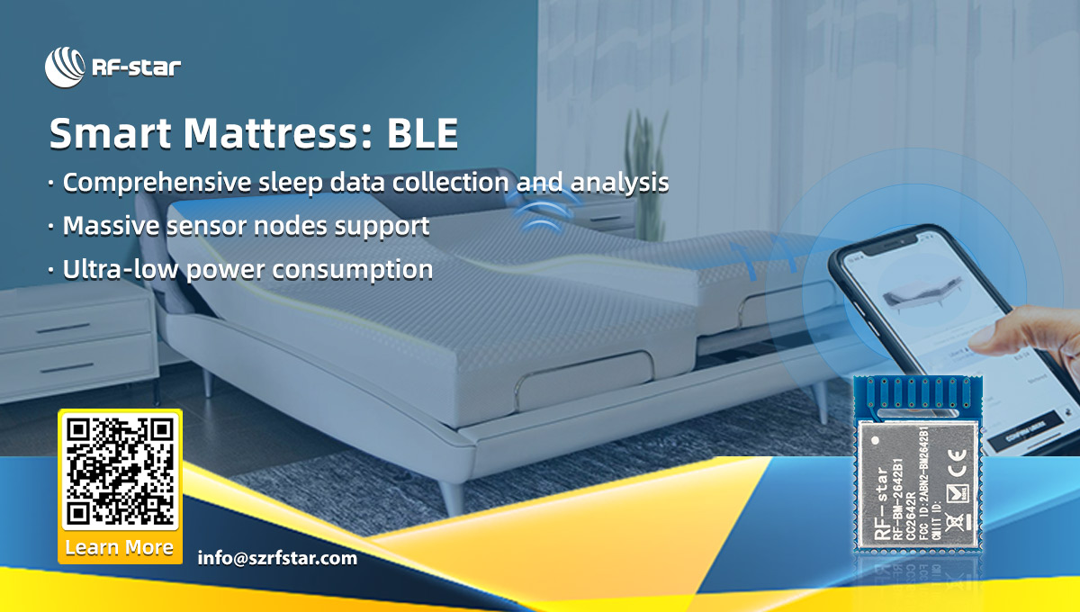 BLE Smart Mattress | RFSTARIOT.com
