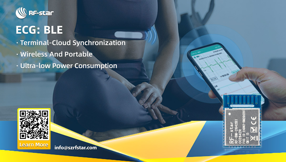 BLE ECG |RFSTARIOT.com