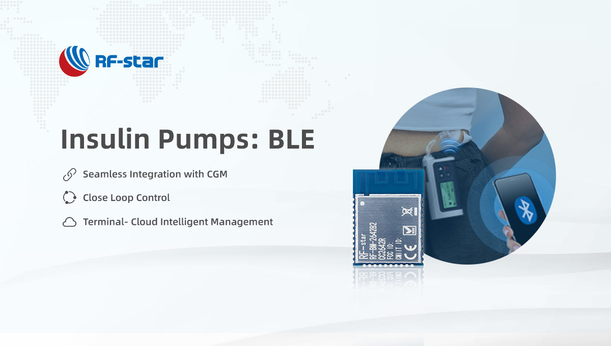 BLE-Enabled Insulin Pump |RFSTARIOT.com
